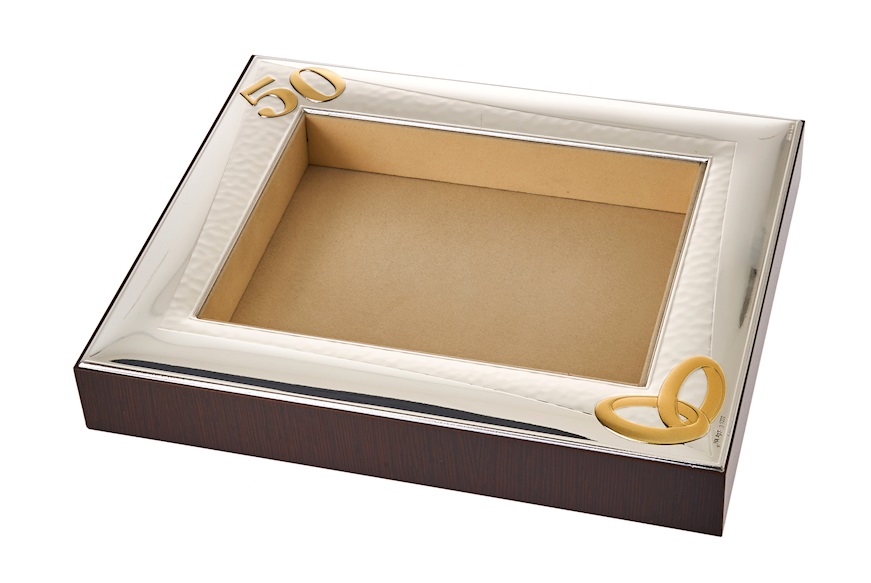 Zanolli Valet Tray 50° bilaminated Silver | Buy on Zanolli